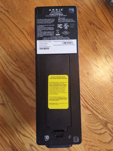 Arris Touchstone TG2472G Cable Voice gateway Modem 24x8 DOCSIS 3.0 ...