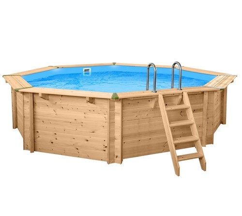 Schwimmbad Holzpool u. Schwimmbecken Interline Bali Ø655x136 cm Inkl. Zubehör | eBay