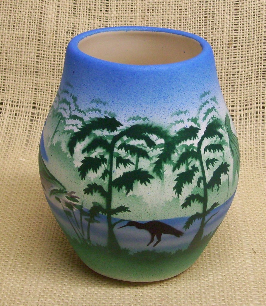 Cedar Mesa Native American Handmade Pottery Gator Swamp Brushy Basin ...