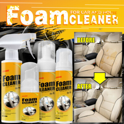 30/100ML Multi-functional Foam Cleaner Cleaning Spray Powerful Stain ...