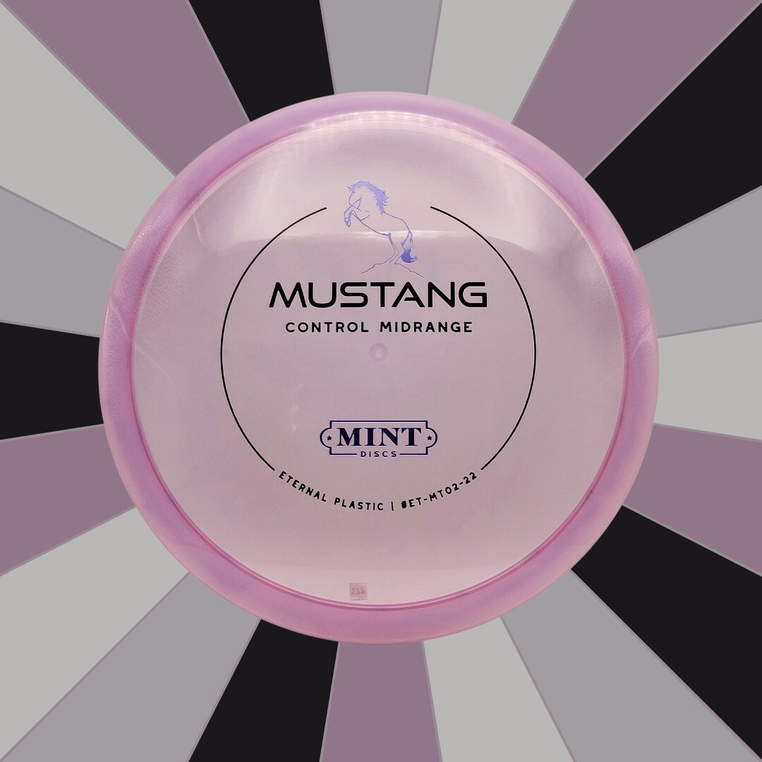 Mint Discs Mustang - Eternal Plastic - 177g - Clear/Pink - New ...