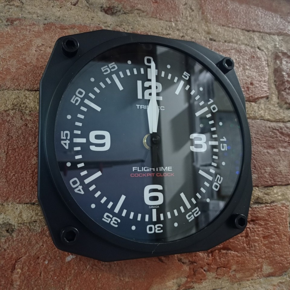 Aviation Wall Clock, Altimeter, Directional, Aviation, Airspeed, Vacuum ...