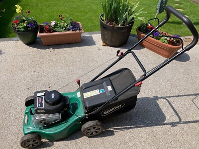16" QUALCAST XSS41C ROTARY 4 STROKE BRIGGS 450 SERIES PETROL MOWER ...