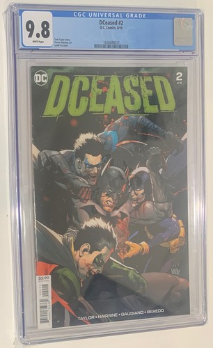 DC Dceased #2 Leinil Yu Cover Graded 9.8 CGC Comic | eBay