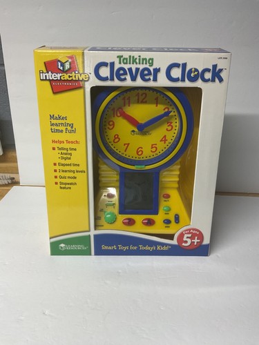Interactive Electronics-Talking Clever Clock-Smart toys make Learning ...