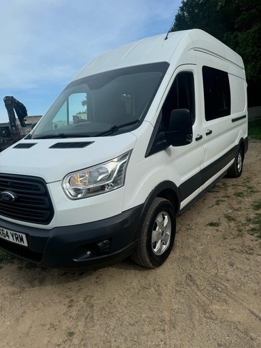 2015 ford transit crew cab 7 seater | eBay UK