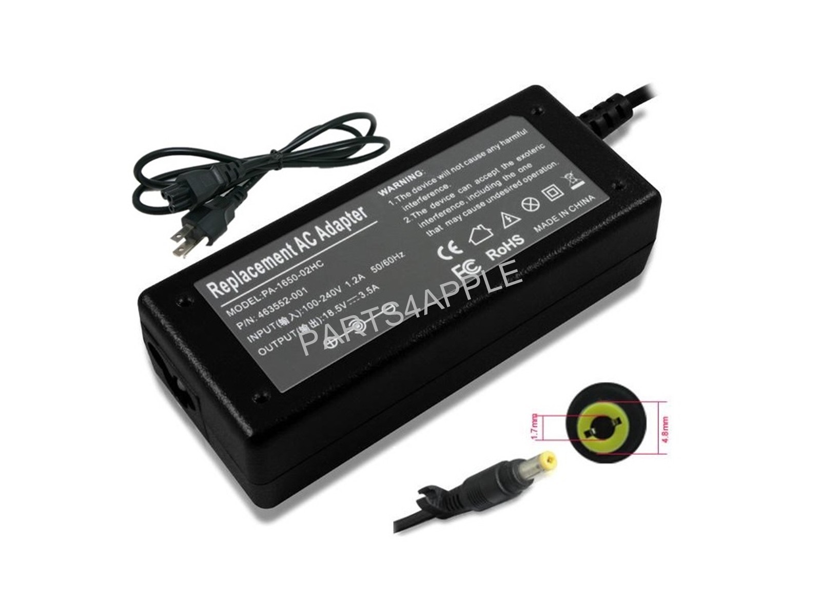 AC ADAPTER Power FOR LG E200 E300 LGE23 RD405 RD40 R40 GS40 402018-001 ...