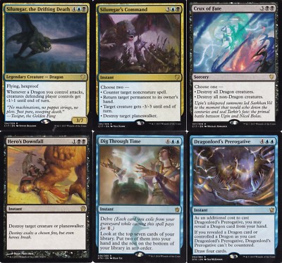 Blue Black Control Deck - Silumgar - Command - 60 Cards Magic The ...