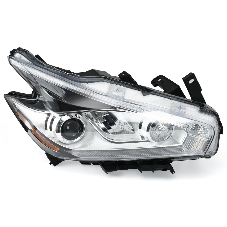 For 2015-2018 Nissan Murano Front Headlight Halogen With LED DRL ...