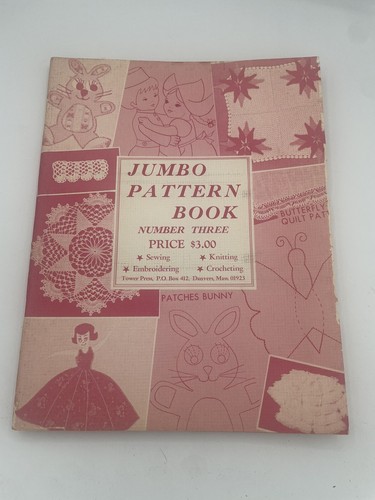 Jumbo Book Of Patterns Number 3 Magazine Vintage Sew Knit Crochet ...