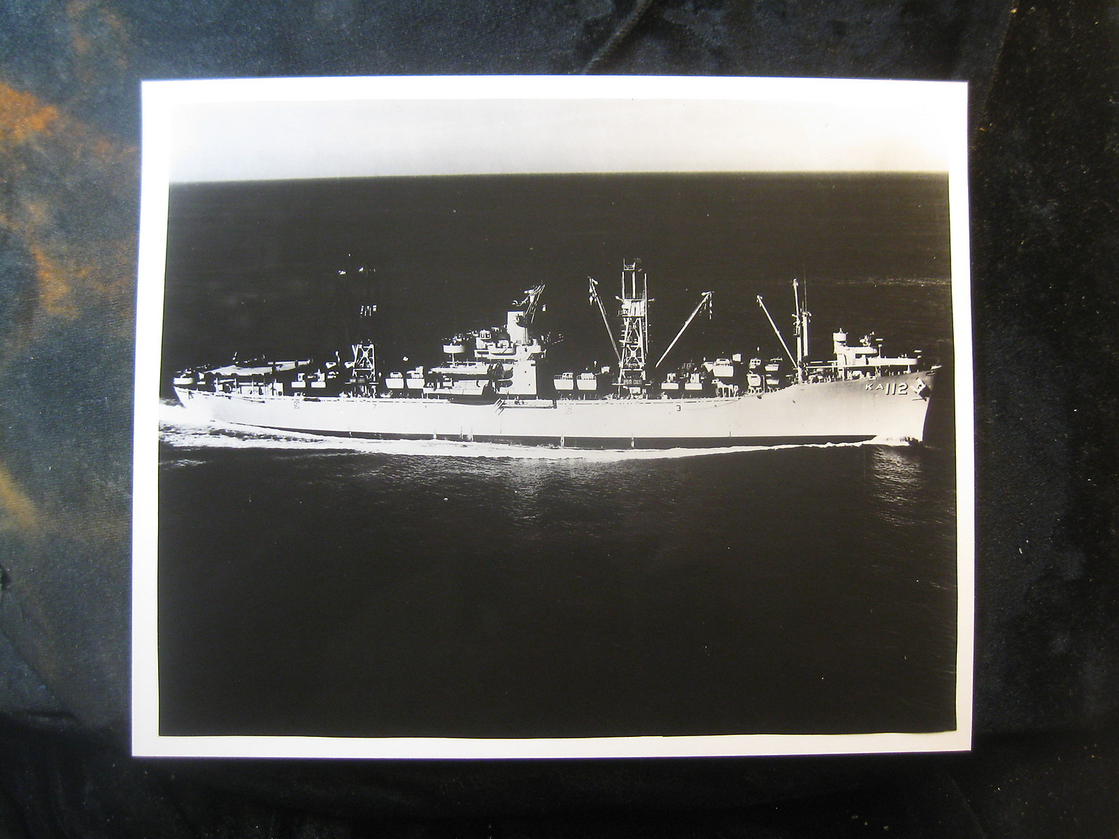 Vintage US Navy 8 x 10 Press Photo USS Tulare AITA-112 Pacific Fleet ...
