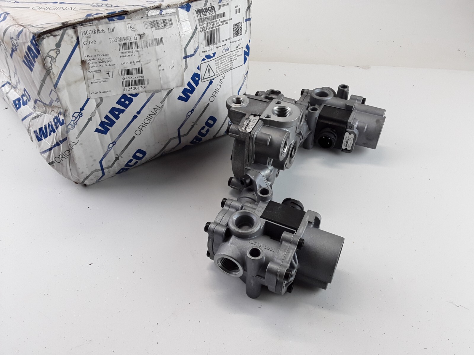 Wabco ABS Valve Package (Rear Axle) - P/N: 472 500 120 0 for sale ...