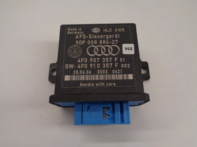 Audi AFS Control Unit 4F0907357F Headlight Leveling LWR 4F0910357F | eBay