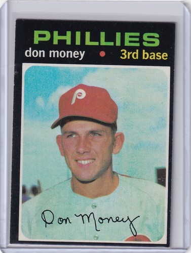 1971 Topps Baseball #49 Don Money - Philadelphia Phillies | eBay