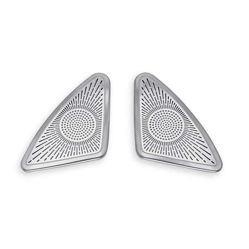Stainless Door Tweeter Stereo Speaker Decoration Cover Trim For Kia ...