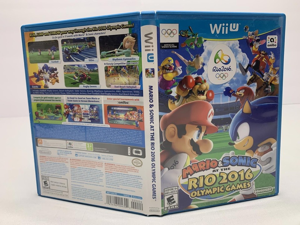Mario & Sonic at the Rio 2016 Olympic Games - Wii U Video Game | eBay
