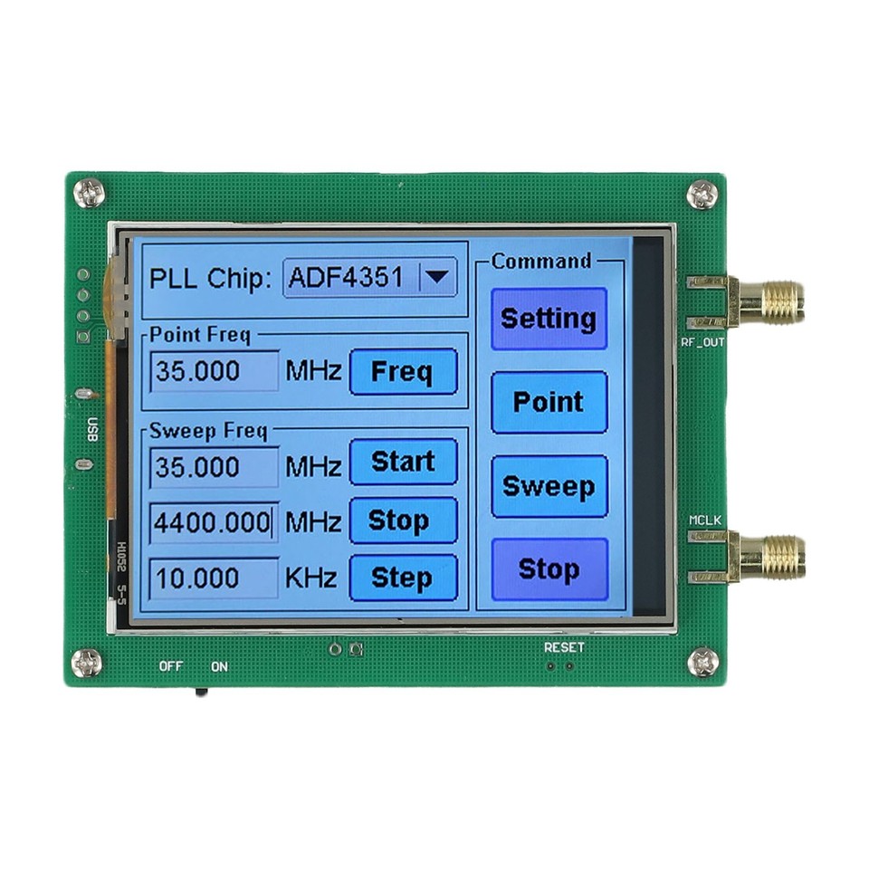 User Friendly Touch Screen RF Generators for Testing Infrastructure ...