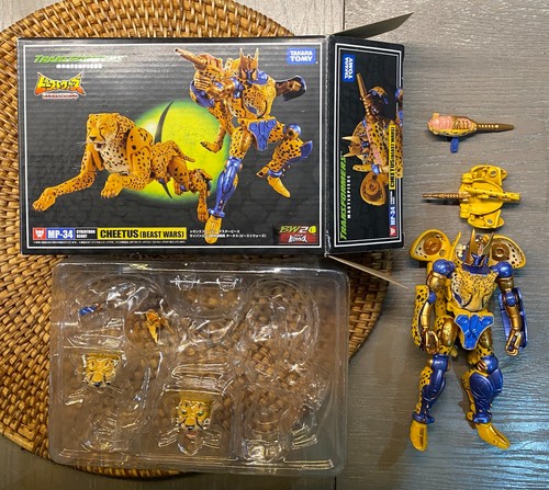 TRANSFORMERS MP-34 BEAST WARS MASTERPIECE CHEETOR / CHEETUS ORIGINAL W ...