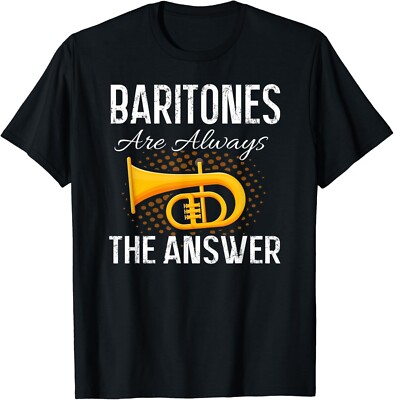 Baritone Player Shirt Funny Baritone Quote Baritonis Gift Unisex T ...