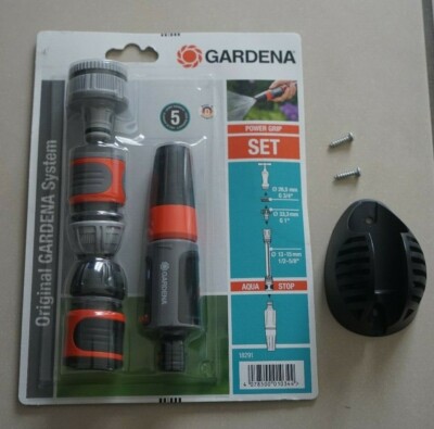 GARDENA 18291-20 Grundausstattung + passender Schlauchhalter 4078500010344| eBay