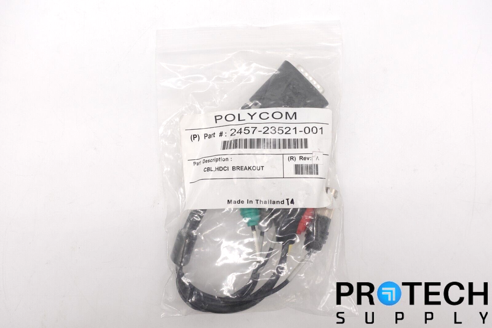 Polycom 2457-23521-001 HDCI Camera Breakout Cable NEW with WARRANTY | eBay