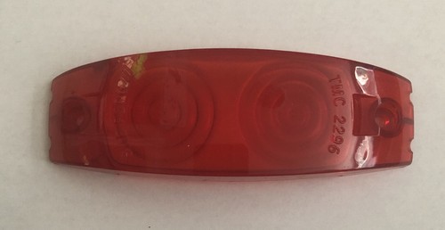 Replacement Light Lens RED SAE P2PC 77 TMC 2296 | eBay