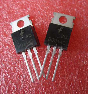2pcs BD244C TRANSISTOR PNP 100V 6A TO-220 NEW | eBay