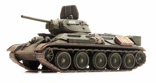 1/87 ARTITEC T34 Tank with 76mm Gun Soviet Army FINISHED MODEL TANK | eBay