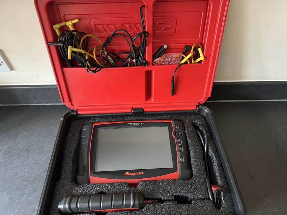 Snap-on Verus Pro D10 Diagnostic Scanner System 18.2, 4 Channel Scope ...