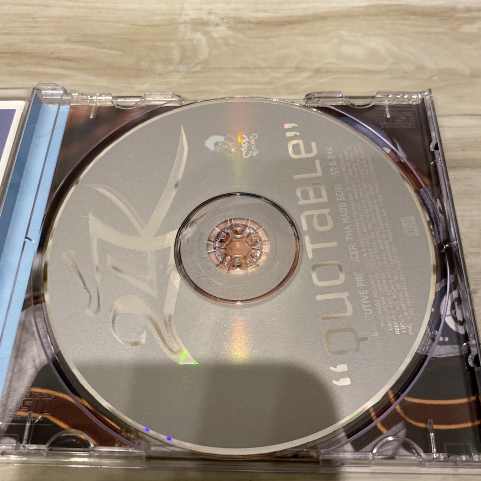 24K - Quotable - CD 💿 Hip Hop R&B 2003 RARE Mint Condition Disc ...