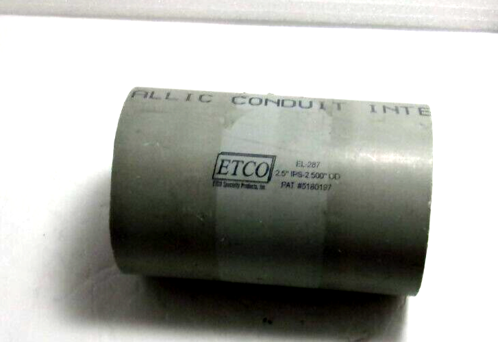 ETCO EL-287, E-LOC Coupling 2.875" 2-1/2" IPS 24/BX, New | eBay