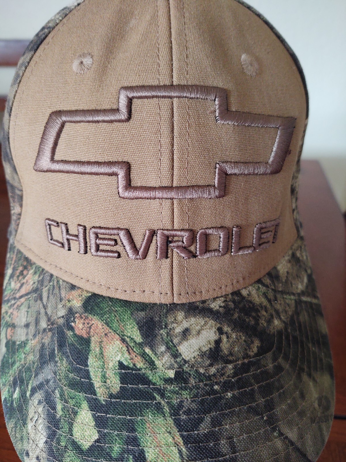Chevrolet Chevy Camo Snapback Hat Camouflage - Gem