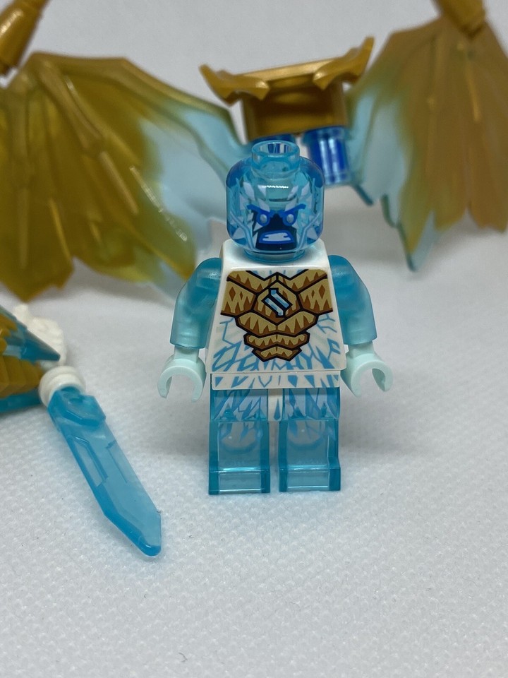 LEGO Golden Dragon Zane Minifigure Ninjago Crystallized From Set 71773 ...