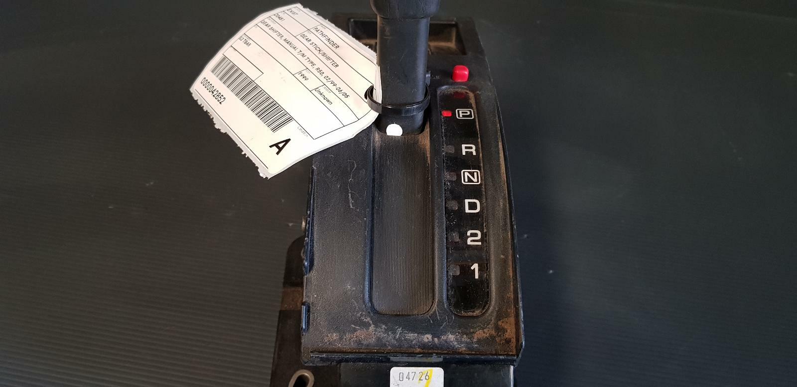 NISSAN PATHFINDER GEAR STICK/SHIFTER AUTO T/M TYPE, R50, 02/99-06/05 ...