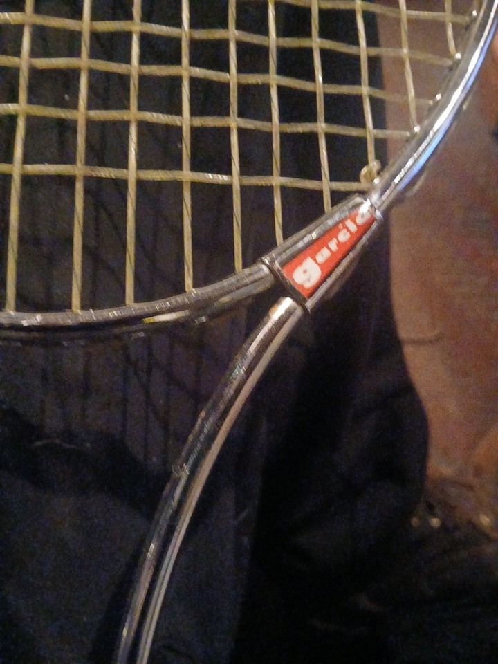 Vintage Garcia X-15 Metal Tennis Racket Antique Steel Version Magnet ...