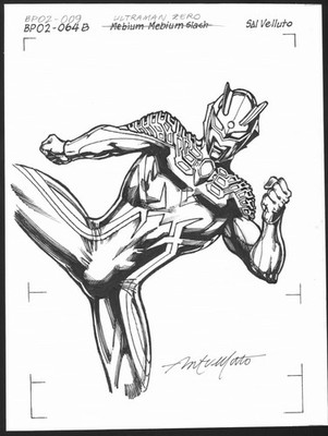 SAL VELLUTO SIGNED 2025 ULTRAMAN ZERO CARD GAME ORIG. ART-BP02-009! FREE SHIP! | eBay