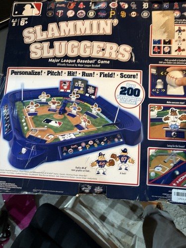 MLB Slammin' Sluggers Baseball Game TableTop Game Base Ballgame | eBay
