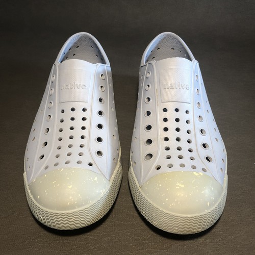 Kids Native Jefferson Light Blue Size J3 Waterproof Shoes Lightweight ...