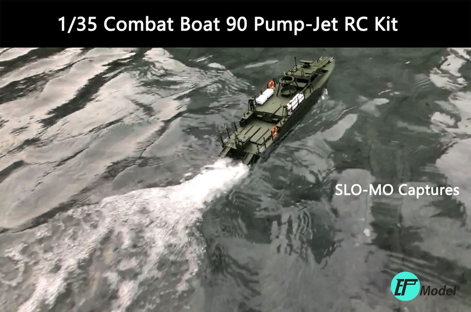 Tiger 1/35 Combat Boat 90 CB-90 RC Kit | eBay