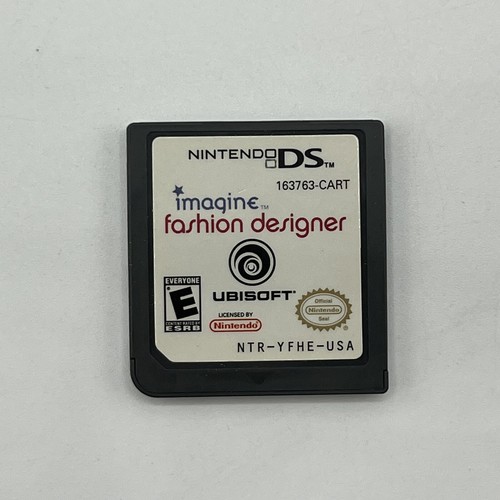 Nintendo DS Imagine Fashion Designer Authentic Tested & Working Ubisoft ...
