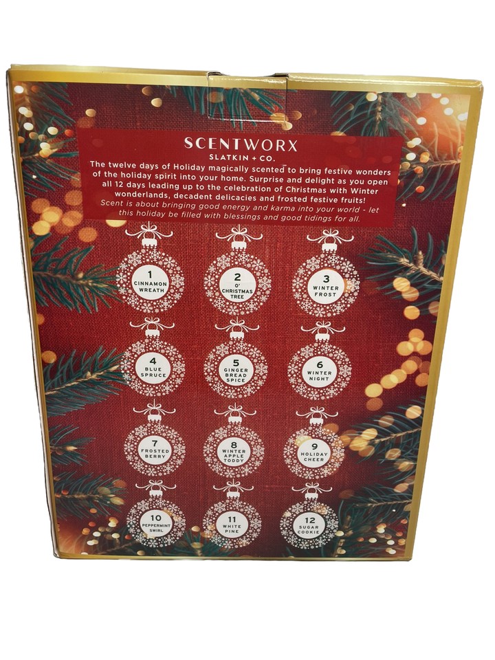 Scentworx by Harry Slatkin & Co. Candles - ADVENT CALENDAR 12 Days of ...