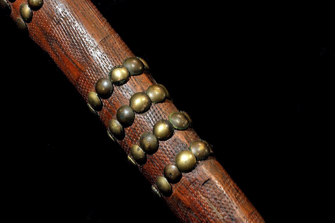 Native American Pipe Tomahawk Authentic Antique Gun Barrel Bat Wing ...