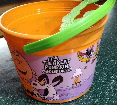 2016 McDONALDS ITS THE GREAT PUMPKIN CHARLIE BROWN HALLOWEEN BUCKET ...