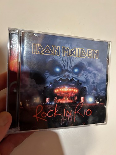 Iron Maiden – Rock In Rio CD 2002 Columbia 2-DISC SET AUTHENTIC RELEASE ...