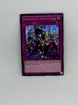 Yugioh Card Unending Nightmare MACR-EN079 SECRET RARE 1st Edition - NM ...