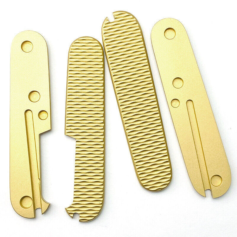 EDC 1Paar Messing-Griff-Patch für 91MM/ 3.58" Vickers Schweizer ...