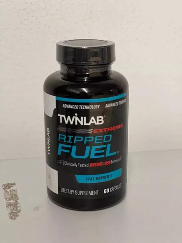 Twinlab Ripped Fuel Extreme Weight Loss Formula BurnFat Energy 60 caps ...