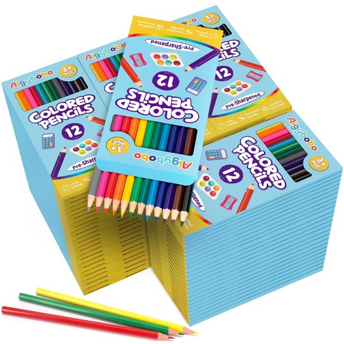 1152 Count Colored Pencils for Kids, 96 Pack Colored Pencils Bulk in 12 ...