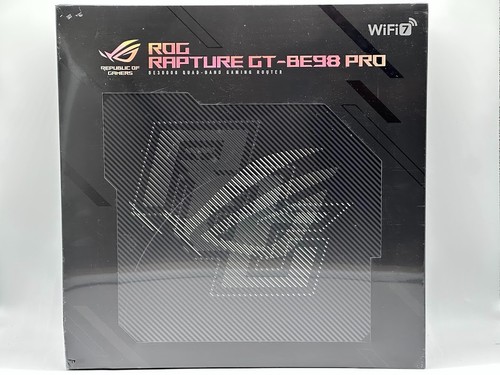 ASUS ROG Rapture GT-BE98 PRO First Quad-Band WiFi 7 Gaming Router | eBay
