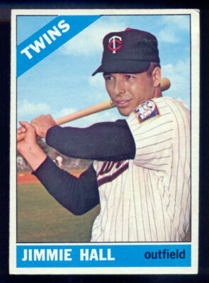 1966 TOPPS OPC O PEE CHEE BASEBALL #190 Jimmie Hall EX-NM MINNESOTA ...